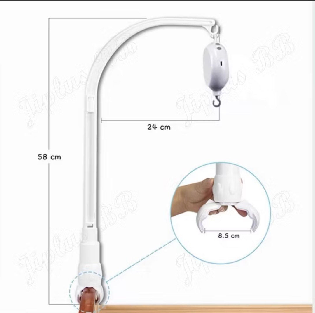 BABY CRIB HANGING TOY ROTATING BELL, Babies & Kids, Infant Playtime on ...