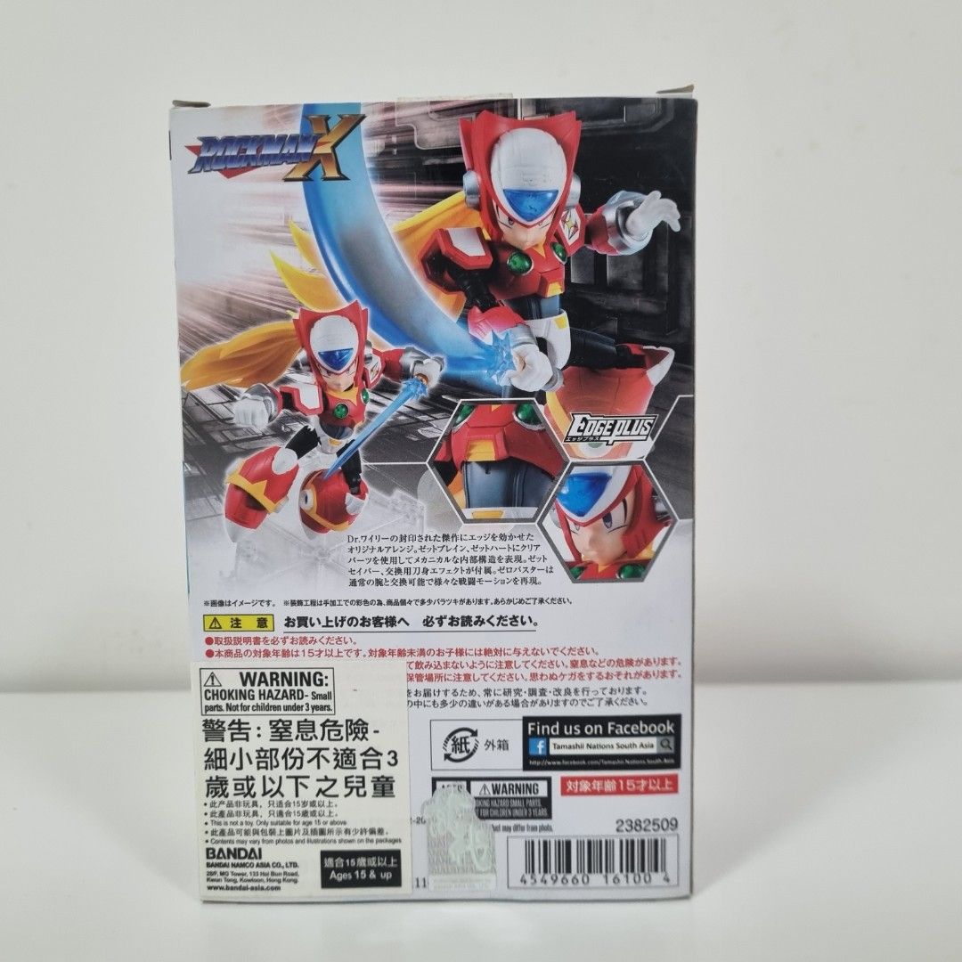Bandai NXEdge Style - Zero Mega Man X Figure NX-0029 (2017), Hobbies ...
