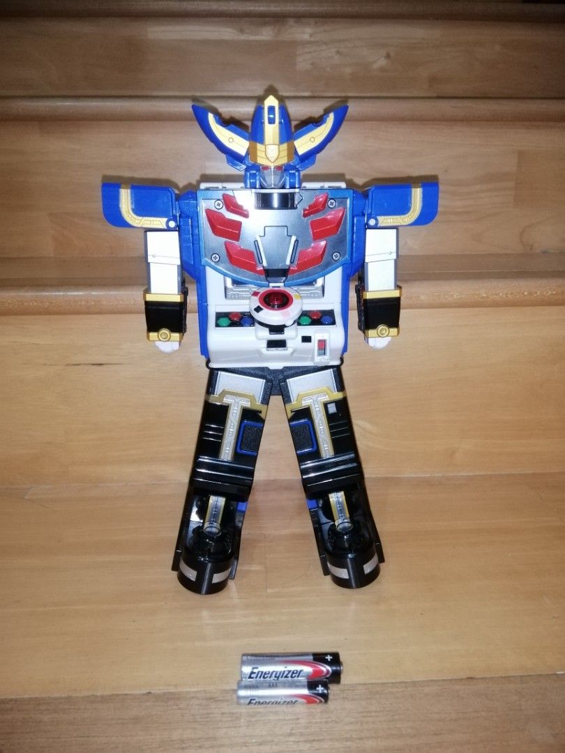 Bandai Power Rangers Megaforce DX Datas Hyper Megazord. Tensou Super ...