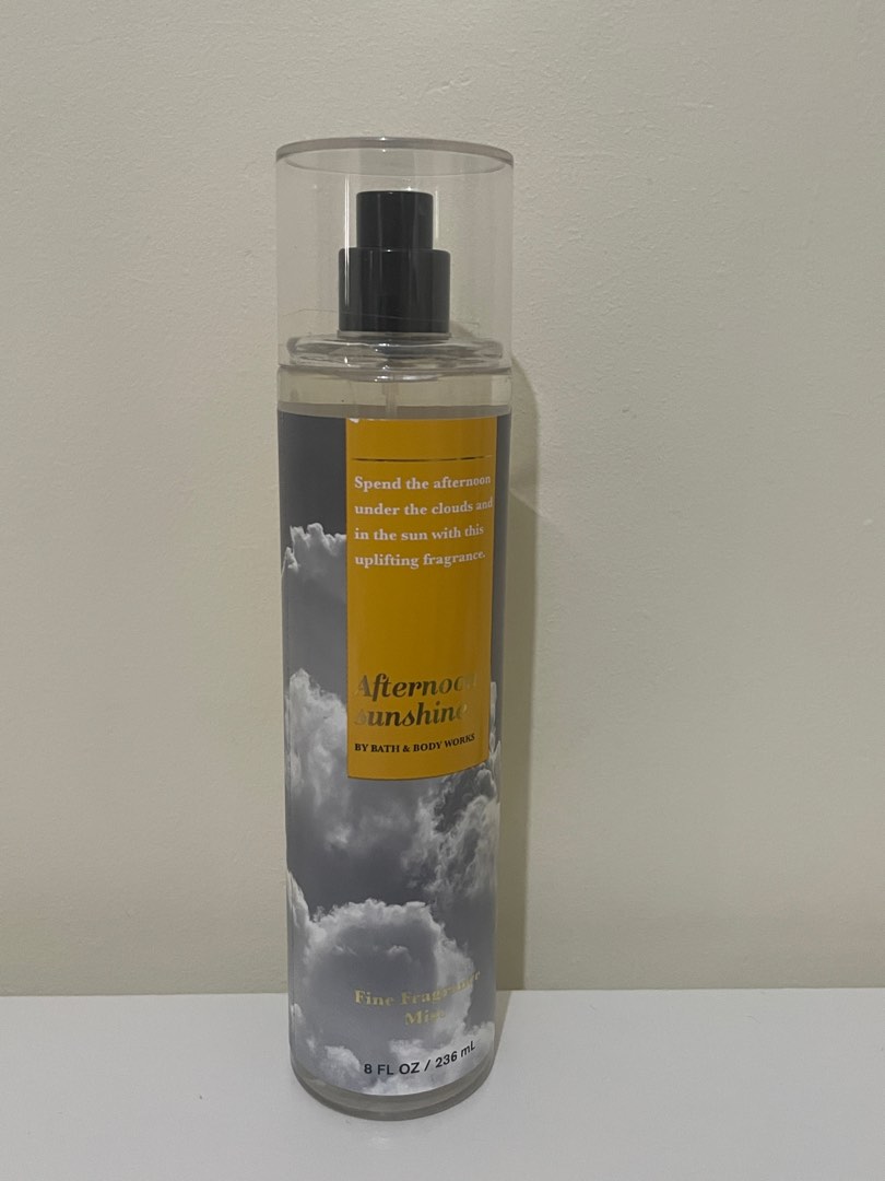 BATH & BODY WORKS Afternoon Shine Fragrance mist, Beauty & Personal ...