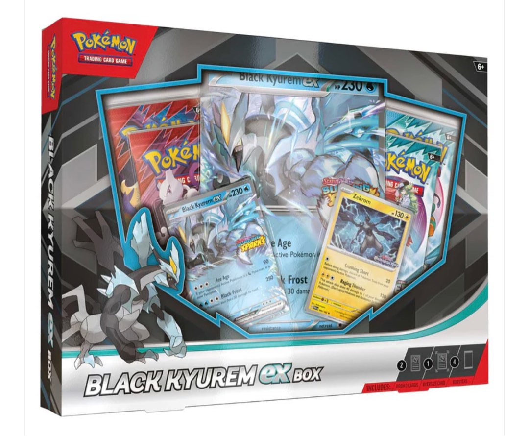 Black Kyurem ex Box, Hobbies & Toys, Toys & Games on Carousell