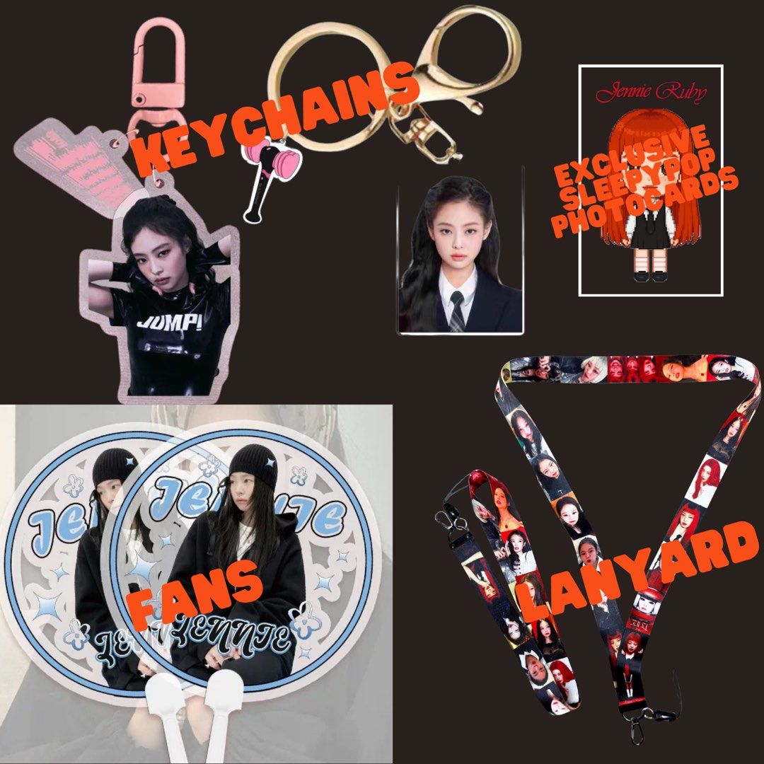 BLACKPINK JENNIE KIM MERCH, Hobbies & Toys, Memorabilia & Collectibles ...