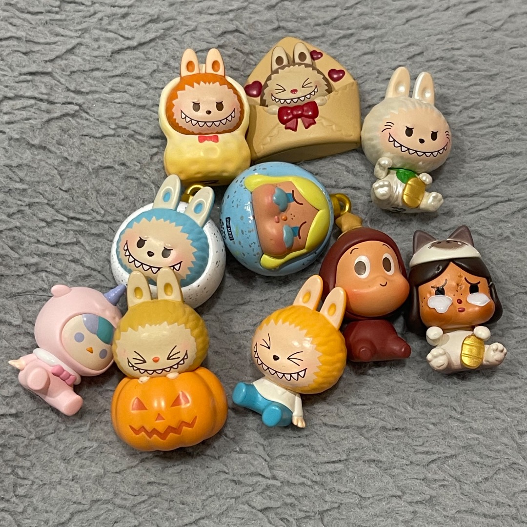 BN Popmart pop mart pop bean pucky popbean labubu the monsters crybaby ...