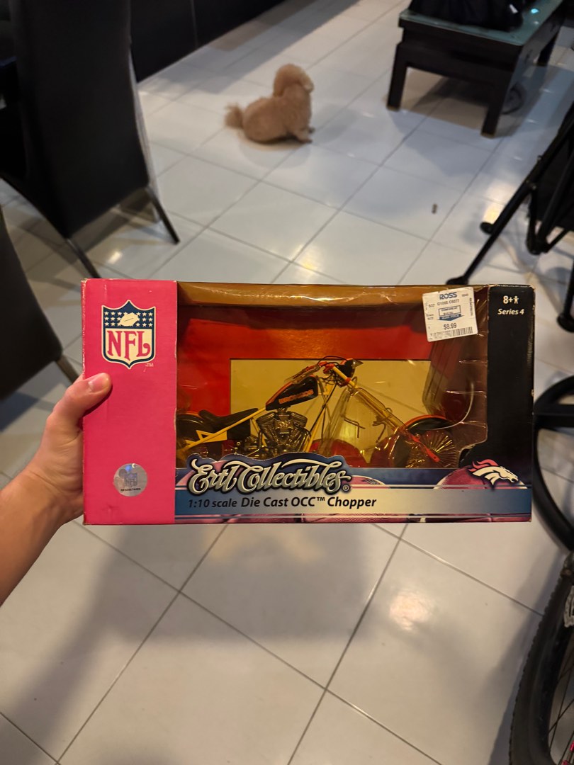 Broncos Motorcycle Chopper, Hobbies & Toys, Toys & Games on Carousell