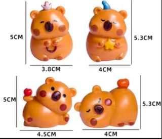 Capybara cake topper For Sale | Carousell Singapore