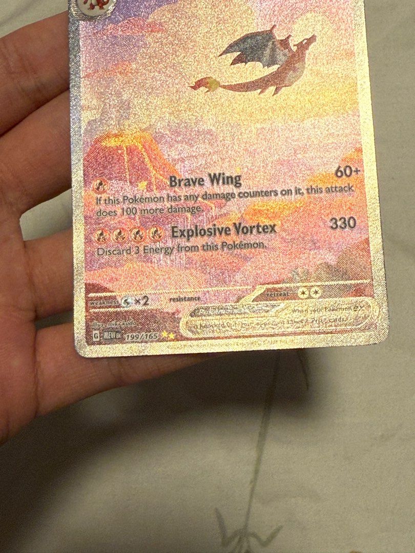 Charizard ex SIR 151 English Pokemon, Hobbies & Toys, Toys & Games on ...