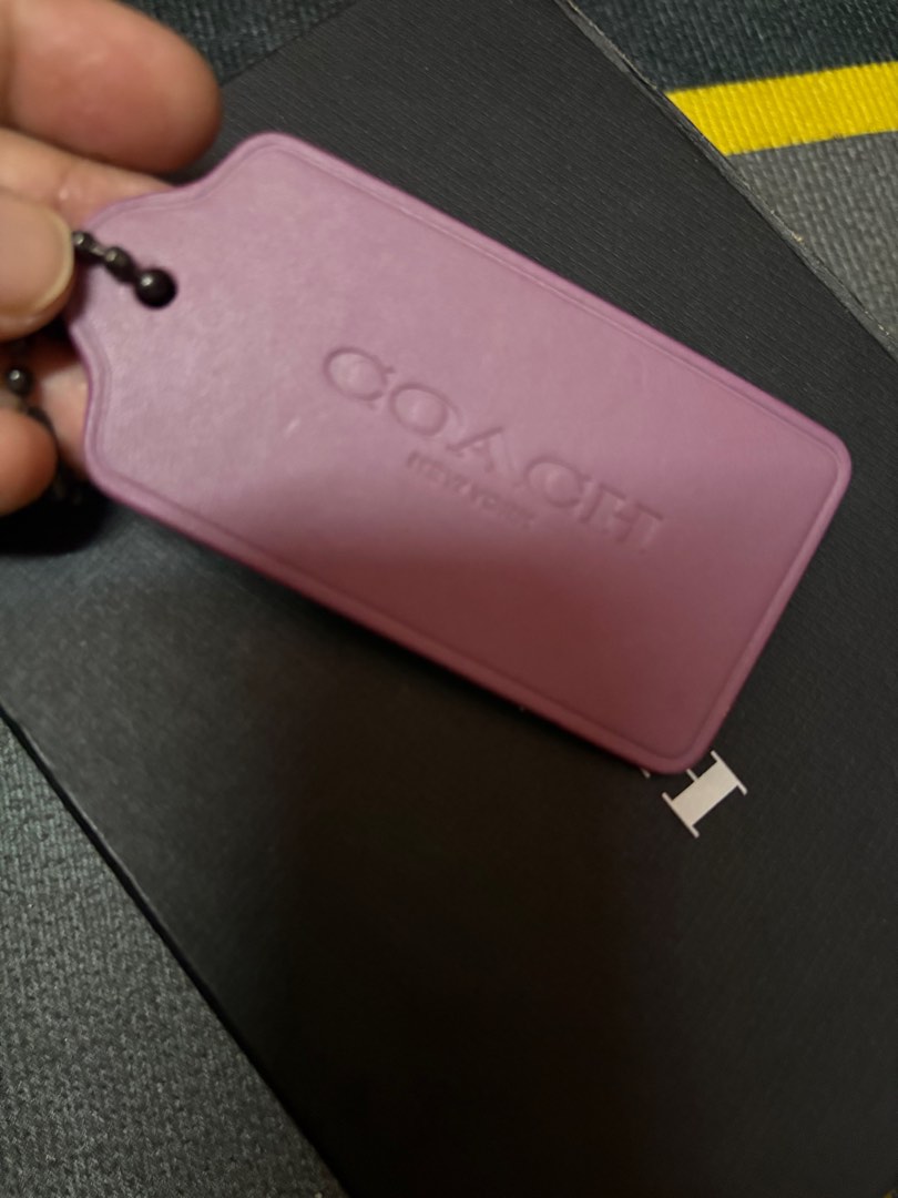 Coach Hang Tag, Women's Fashion, Watches & Accessories, Other ...