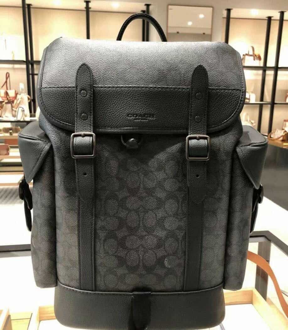 Coach Restored Hitch Backpack In Signature Canvas C7673, Men's Fashion ...