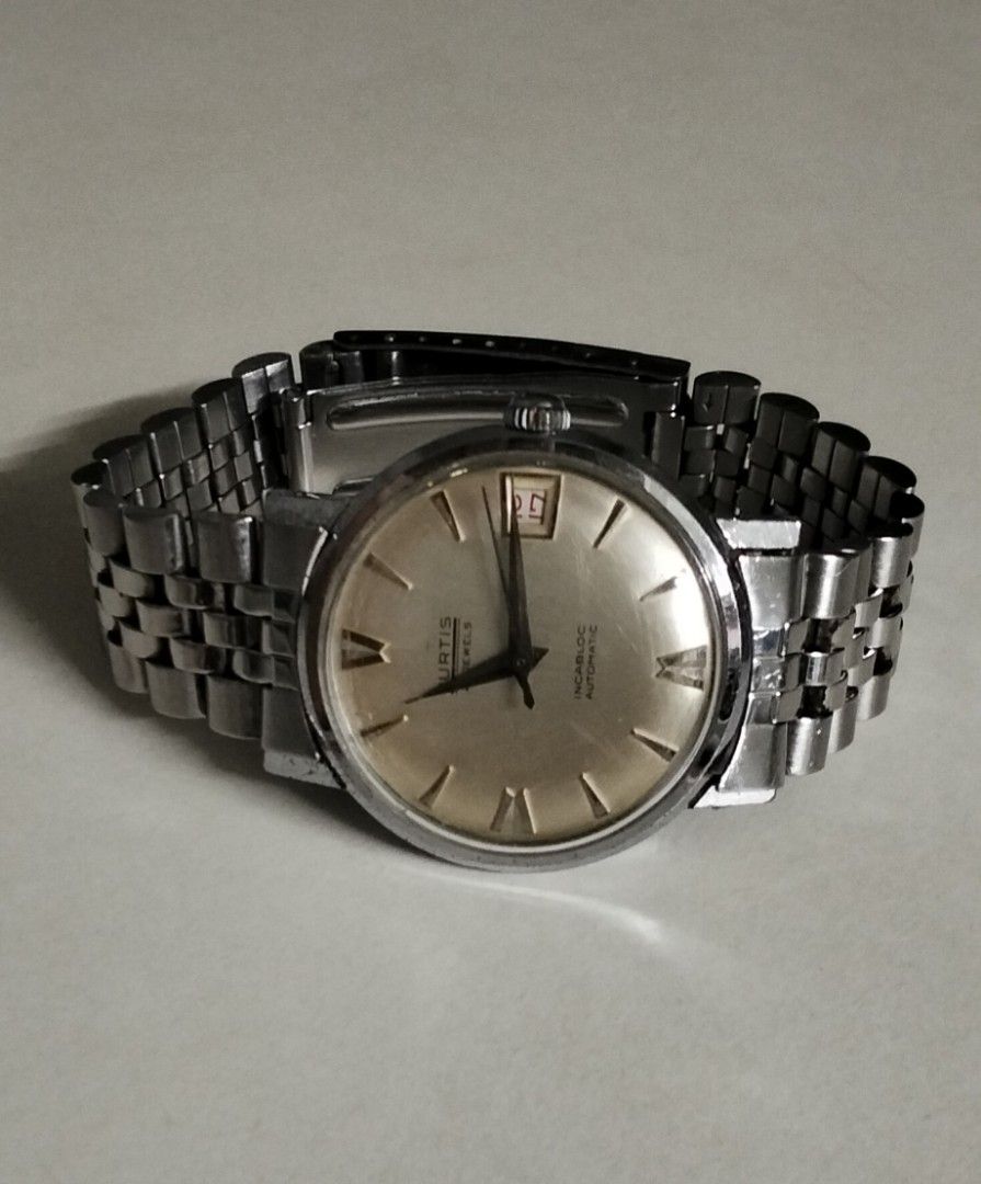 Curtis Automatic Vintage Watch, Men's Fashion, Watches & Accessories ...