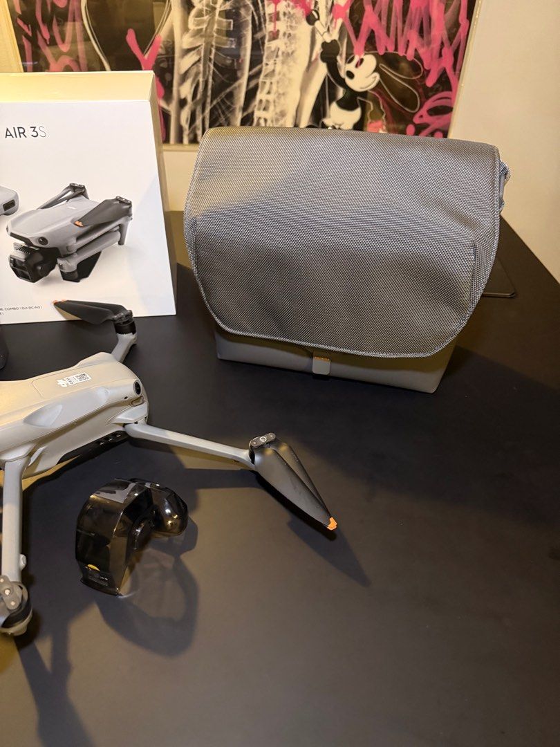 DJI AIR 3S not 3 fly more combo RC-N3, Photography, Drones on Carousell