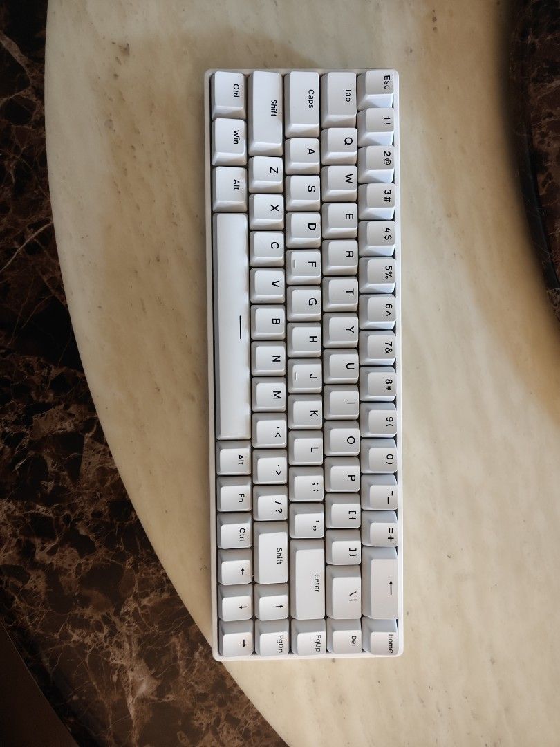 DK68 Custom Mechanical Keyboard | Holy Panda V3 | Steel Plate + Poron ...