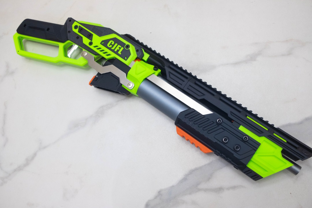dome lever action nerf blaster, Hobbies & Toys, Toys & Games on Carousell