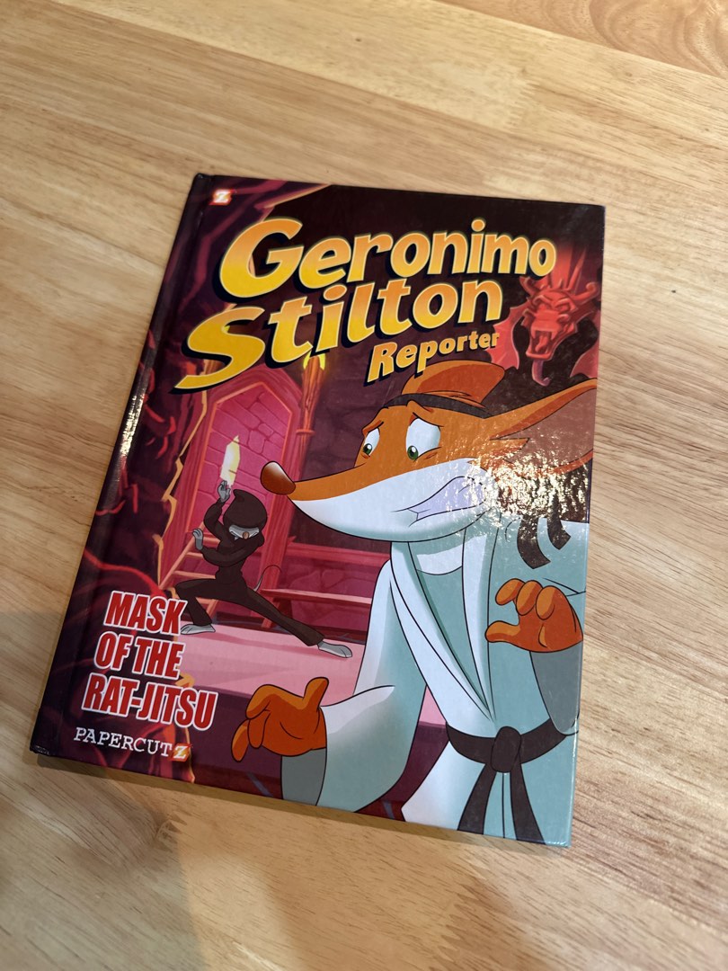 Geronimo Stilton Reporter: Mask of the Rat-Jitsu, Hobbies & Toys, Books ...