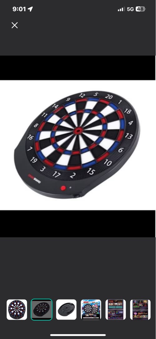 Gran Board Dash Electronic Dartboard, Sports Equipment, Other Sports ...