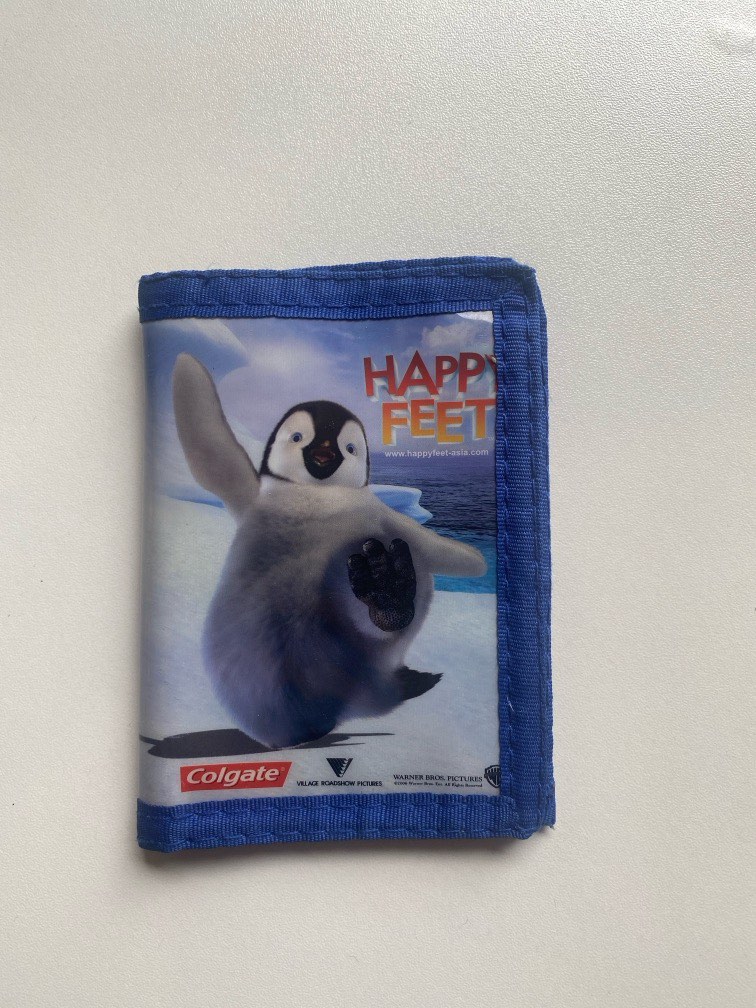 Happy Feet Velcro Wallet ; COLGATE, Hobbies & Toys, Collectibles ...