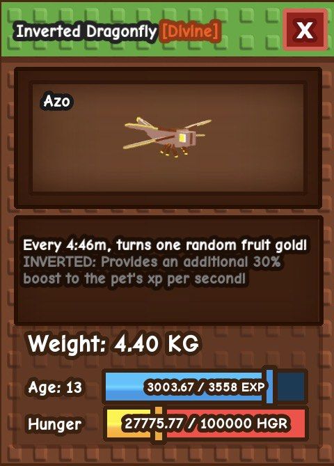 Inverted Dragonfly [Divine] (Grow a Garden), Video Gaming, Gaming ...