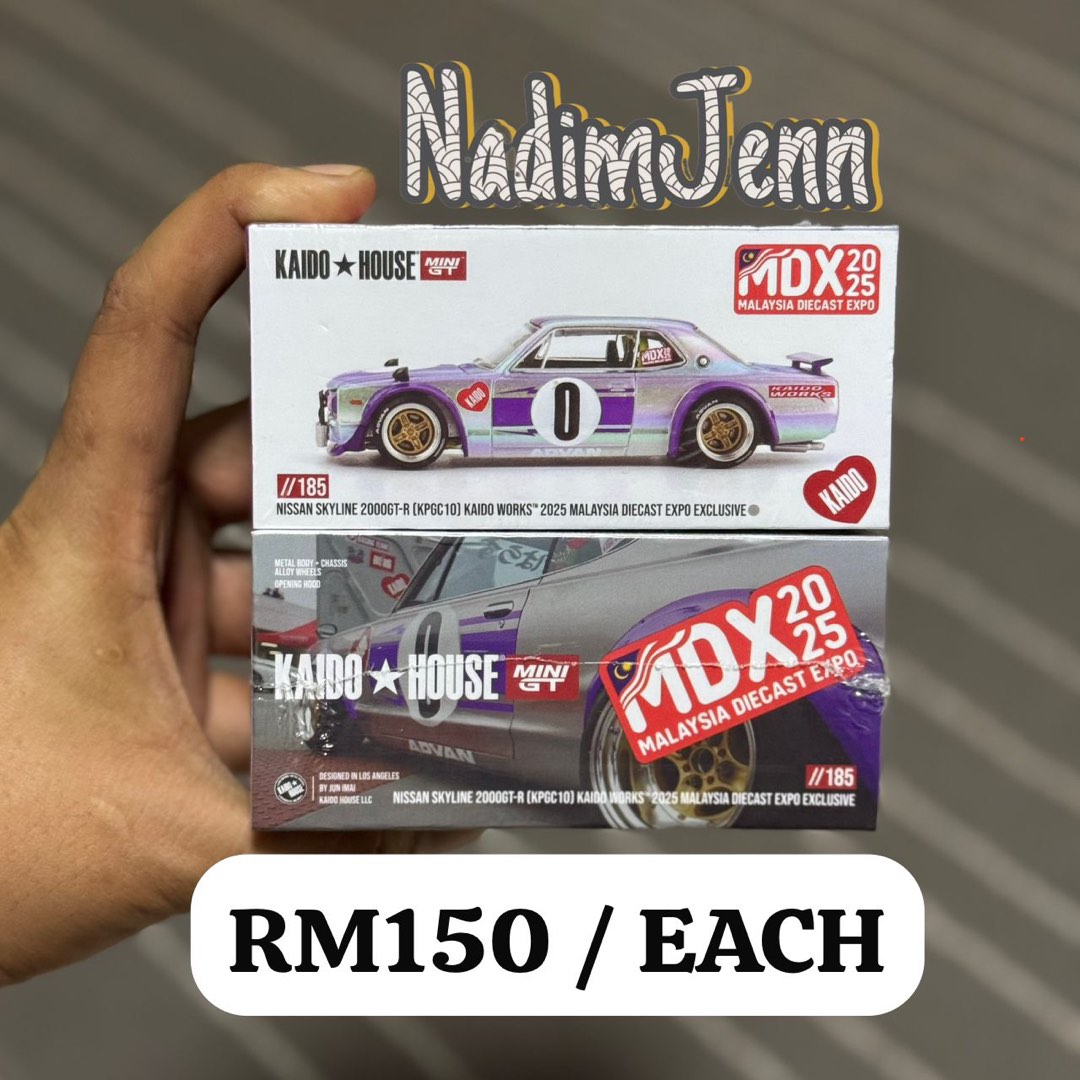 Kaido House Hako MDX 2025, Hobbies & Toys, Toys & Games on Carousell