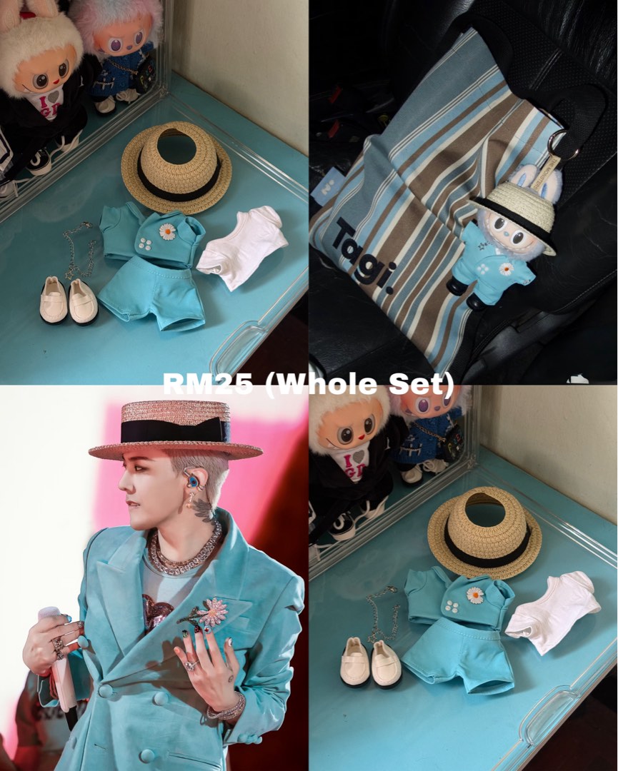Labubu Clothing - GD Concert Outfit, Hobbies & Toys, Toys & Games on ...
