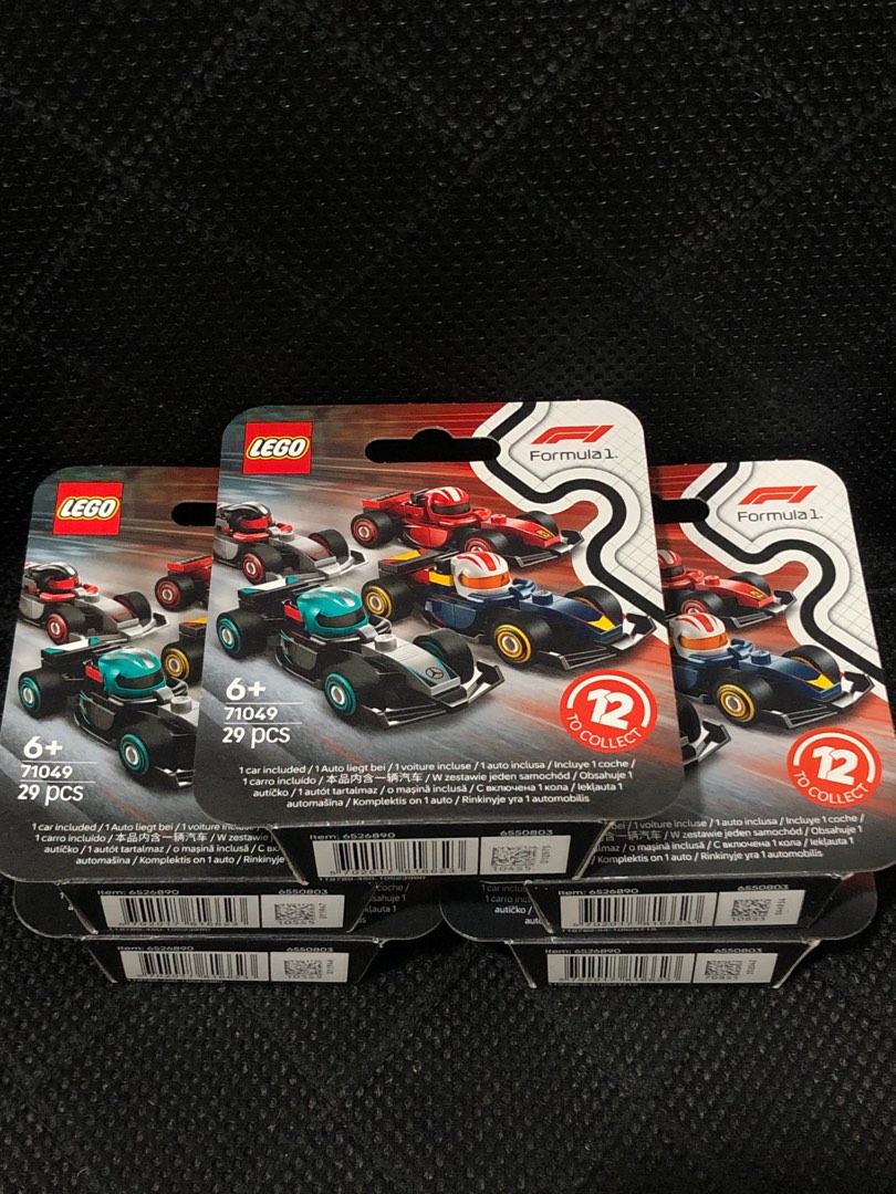 LEGO F1 Minifigure, Hobbies & Toys, Toys & Games on Carousell