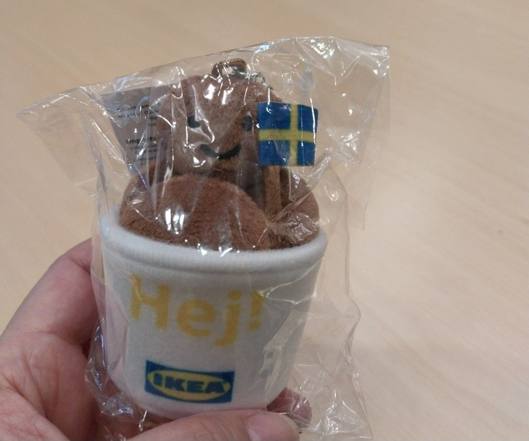 Limited Edition IKEA meatball keychain, Everything Else on Carousell