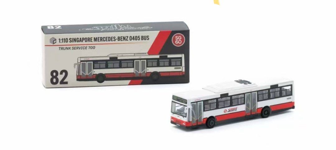 Masterpiece Collectibles 1:110 Singapore Mercedes-Benz O405 Bus ...