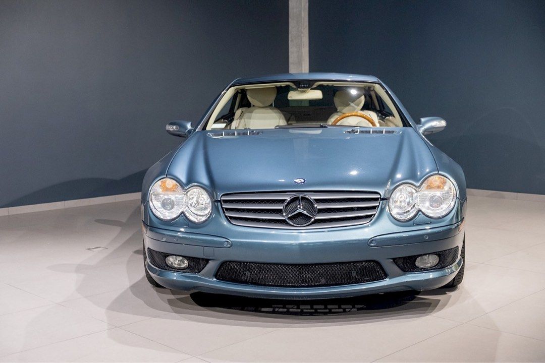 Mercedes Benz R230 2003-2008 Front Grille (Gloss Black), Car ...