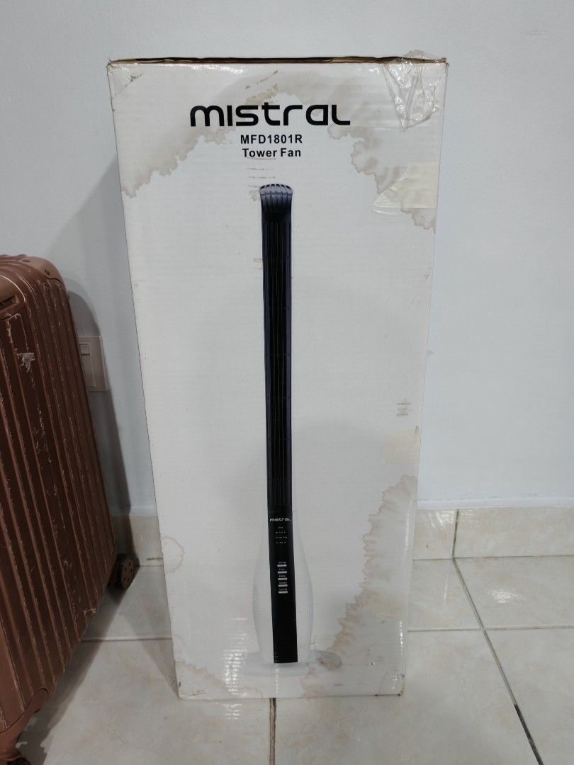 Mistral Tower Fan (MFD1801R), TV & Home Appliances, Air Conditioners ...
