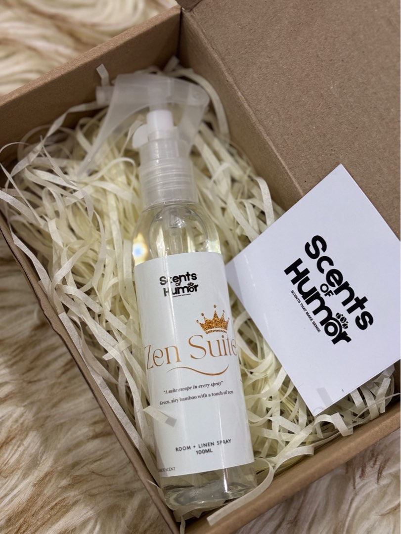 NEW!!! Scents of Humor ZEN SUITE (Bamboo) Room & Linen Spray (Bamboo ...