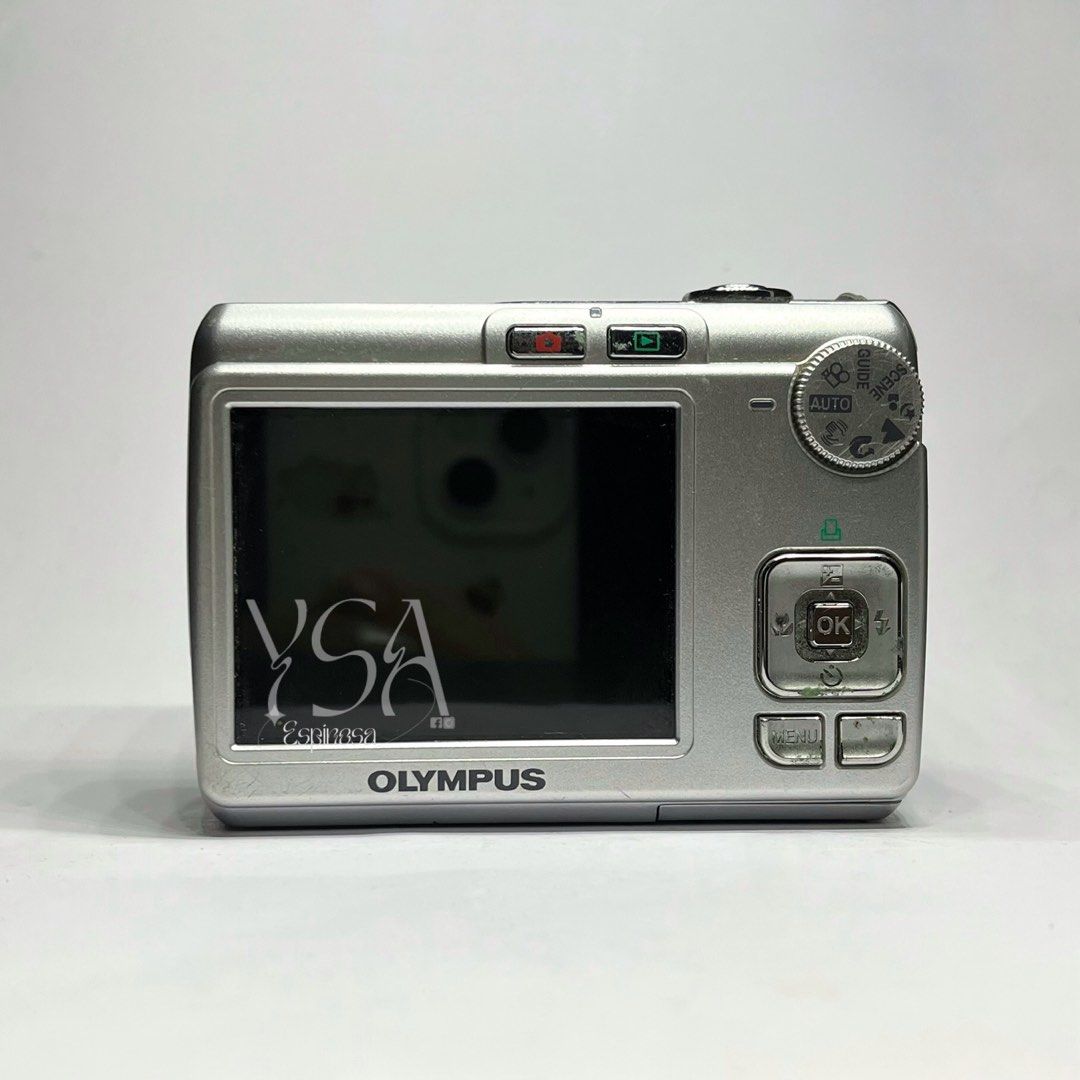 OLYMPUS FE-210 Silver Digital Camera Digicam, Photography, Cameras on ...