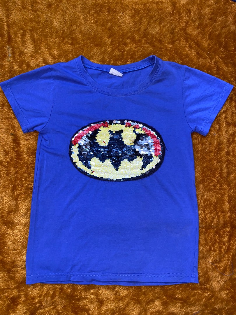 Pl baju kaos batman warna biru untuk anak cowok usia 7th Harga rp30.000 ...