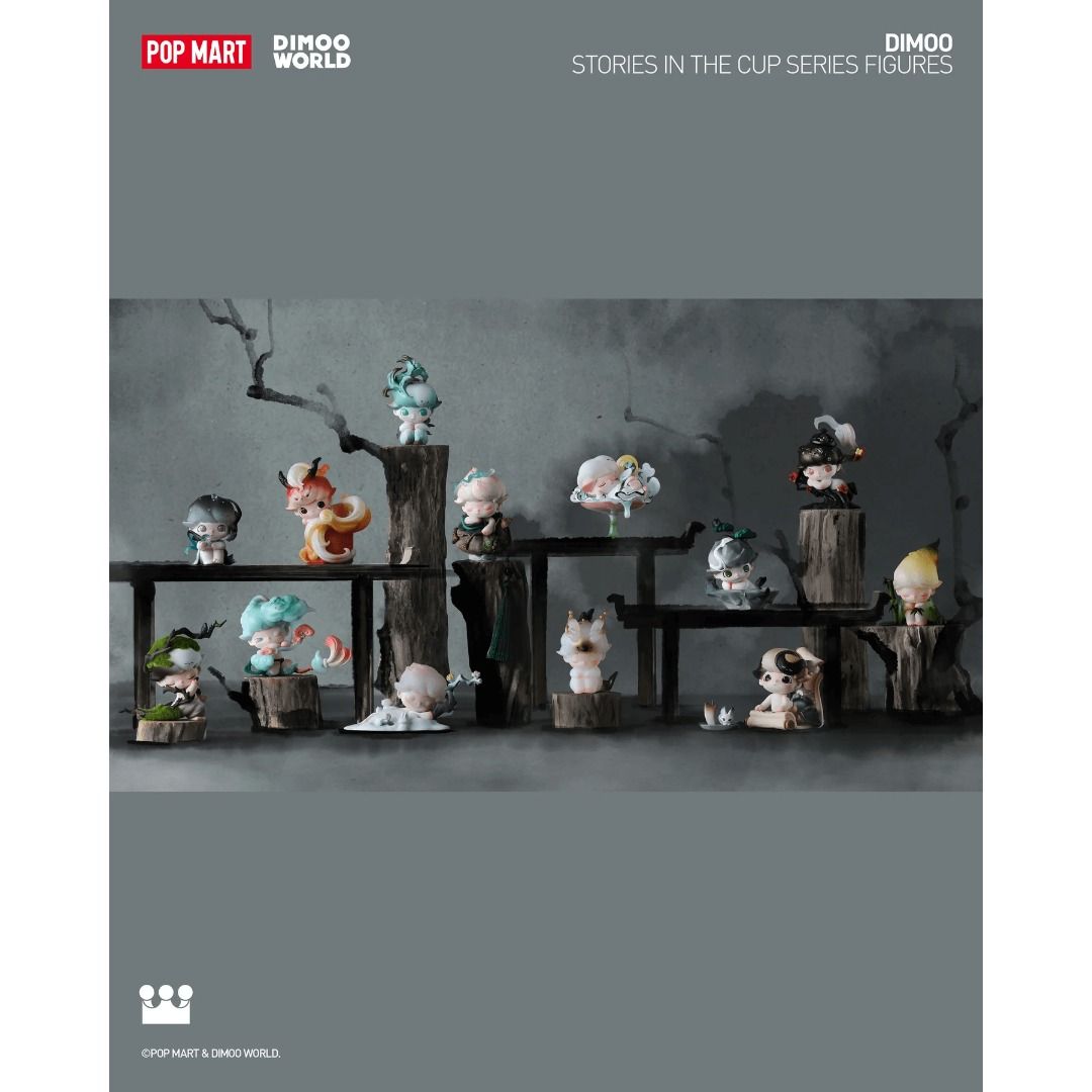 Pop Mart Dimoo Stories in the Cup Series, Hobbies & Toys, Toys & Games ...