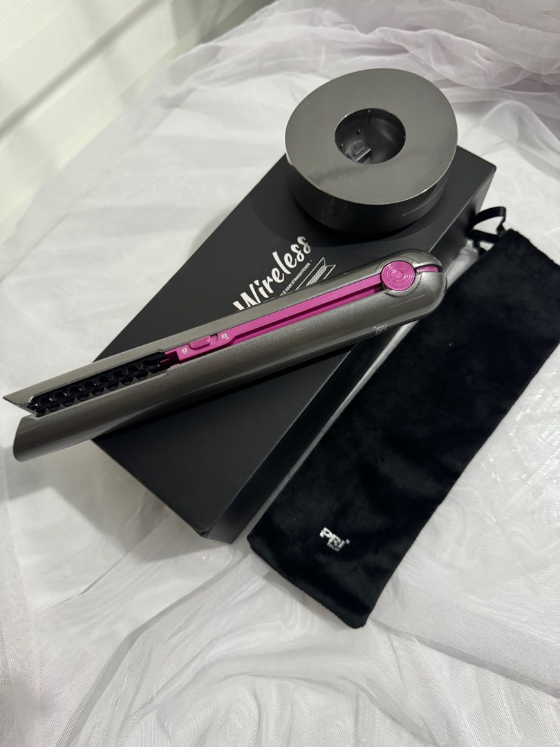Pritech Cordless Hair Straightener - Catokan Portable Mirip Dyson ...