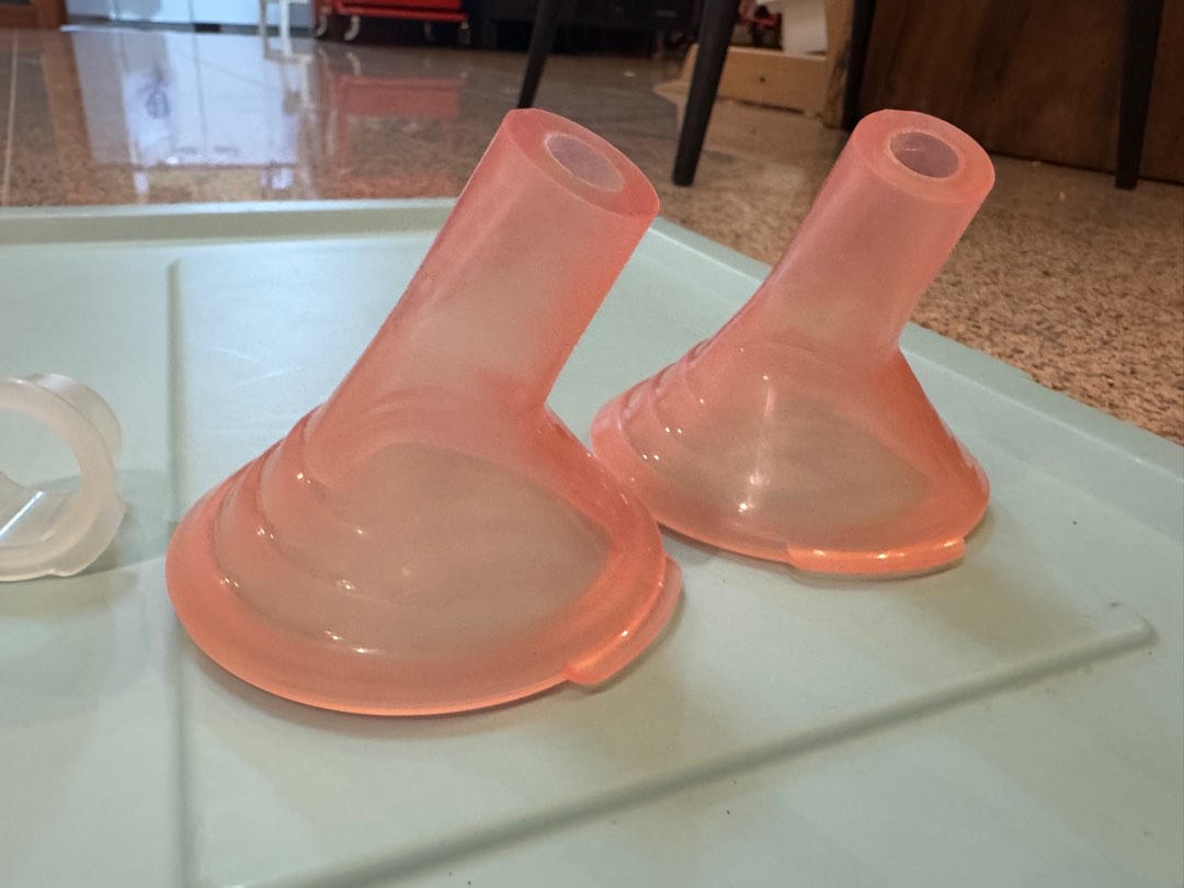 Pumpin Pal pump flanges and adapters/connectors, Babies & Kids, Nursing ...