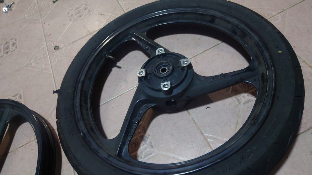 Rim LC135 Enkei Yamaha LC135 V8, Auto Accessories on Carousell