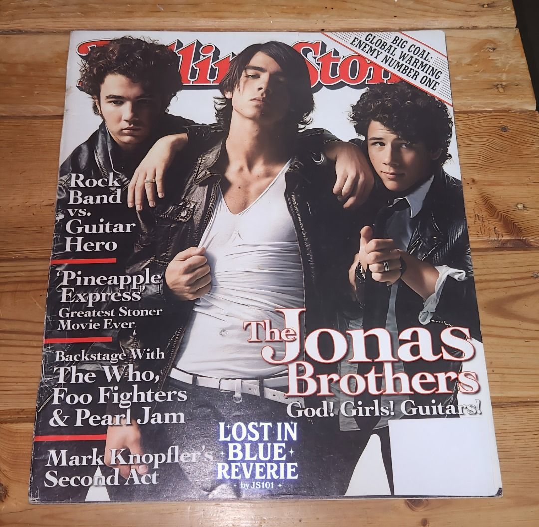 Rolling Stone Magazine Back Issue #1058 | Aug 7, 2008 | The Jonas ...