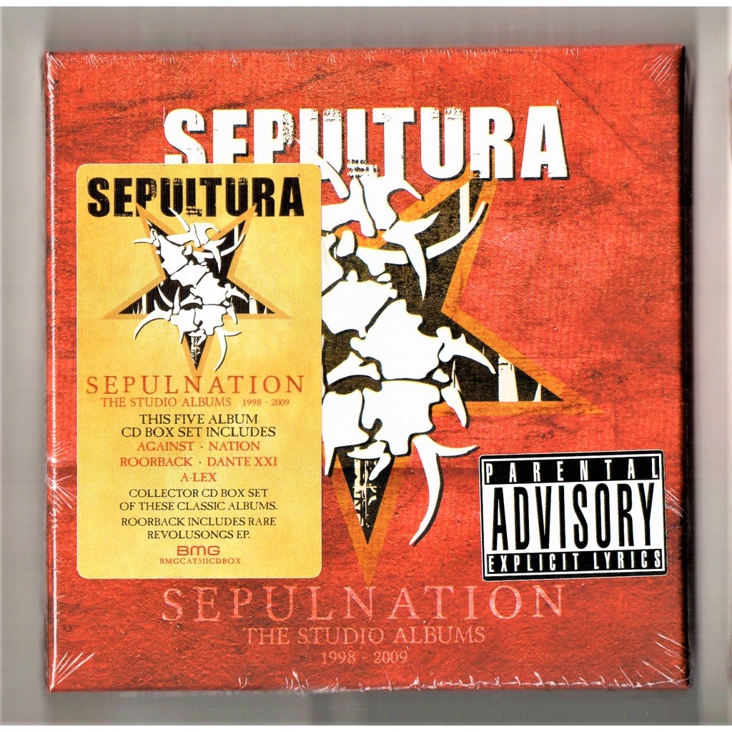 Sepultura - Sepulnation The Studio Albums 1998-2009 ( Limited Edition 5 ...