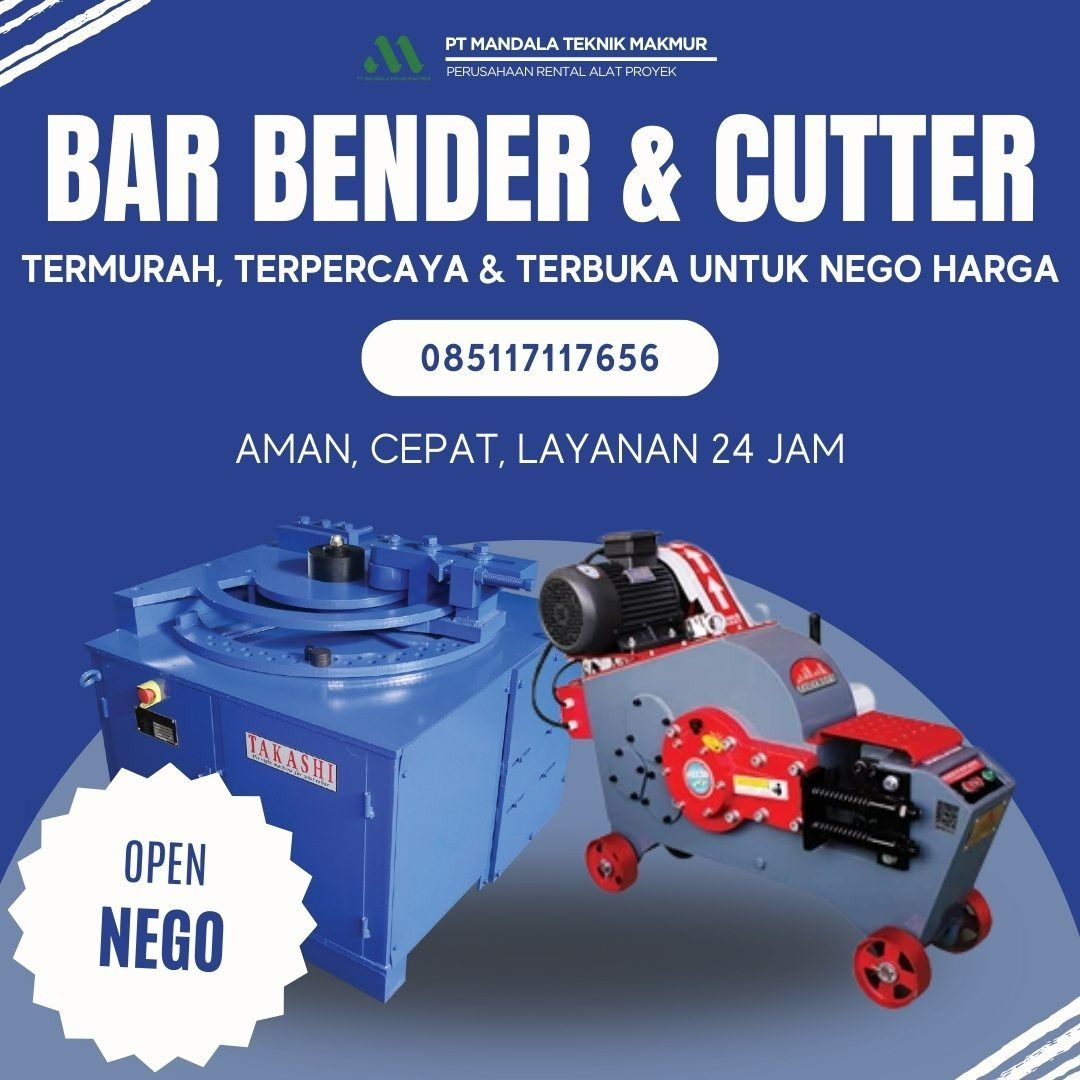 Sewa bar bending kini tersedia di waringin Timur | Sewa Bar Bender Bar ...