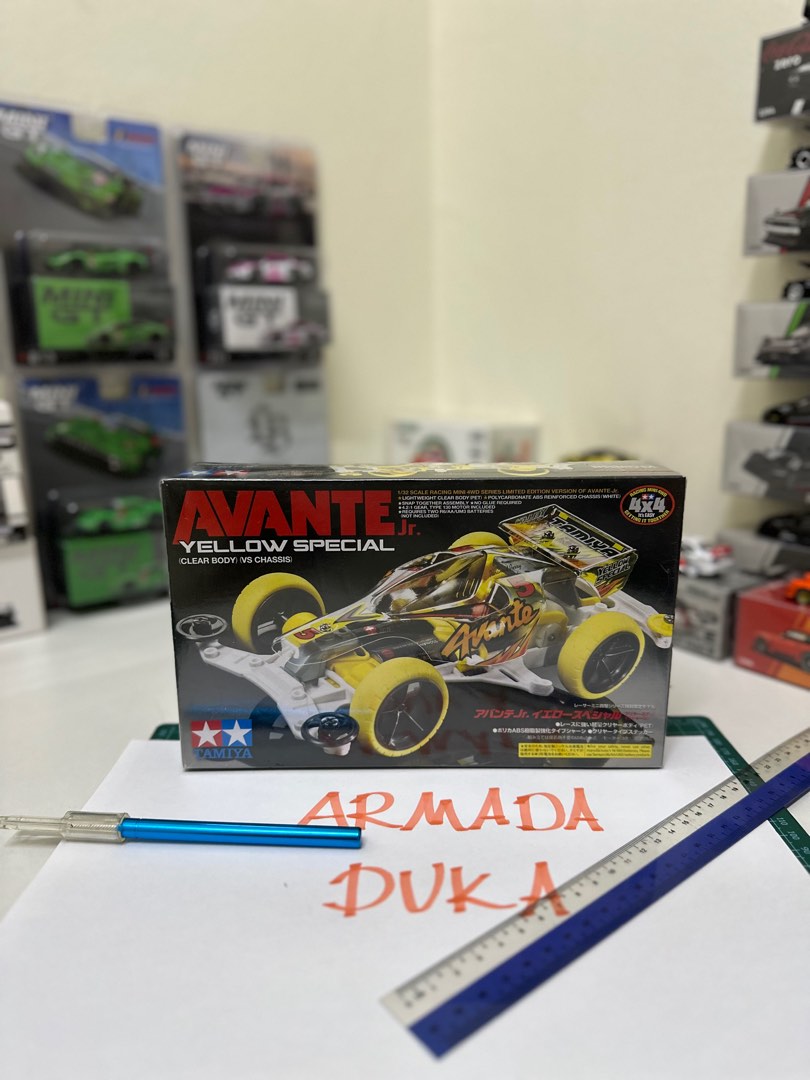 Tamiya Avante JR Yellow, Hobbies & Toys, Toys & Games on Carousell