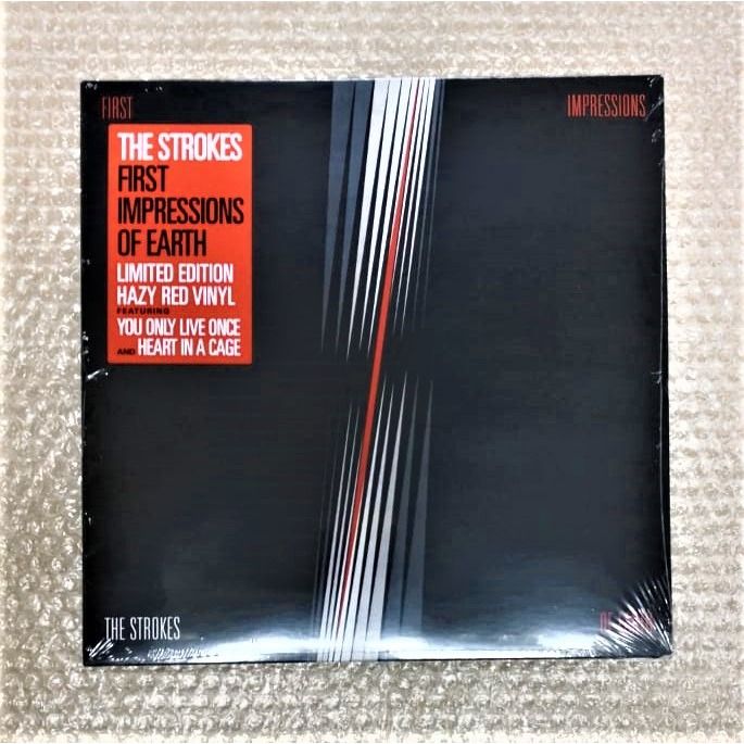 The Strokes - First Impressions Of Earth ( Limited Edition Hazy RED Vinyl / LP ), Hobbies & Toys ...