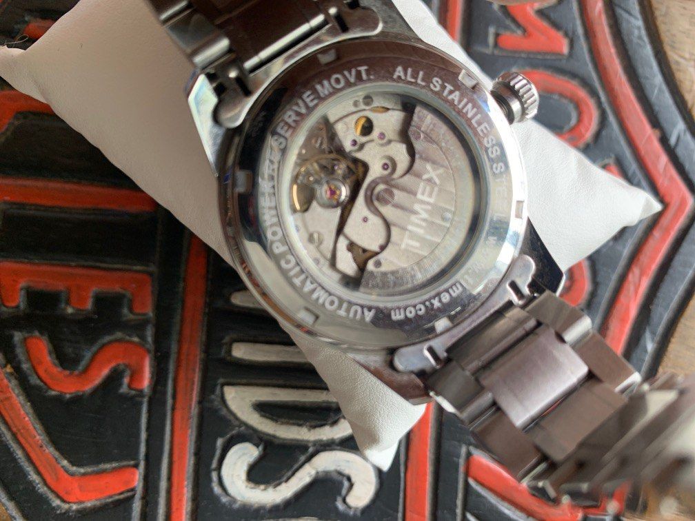 Timex T2D931 Automatic, Winding Power Reserve Watch. W, Luxury, Watches ...