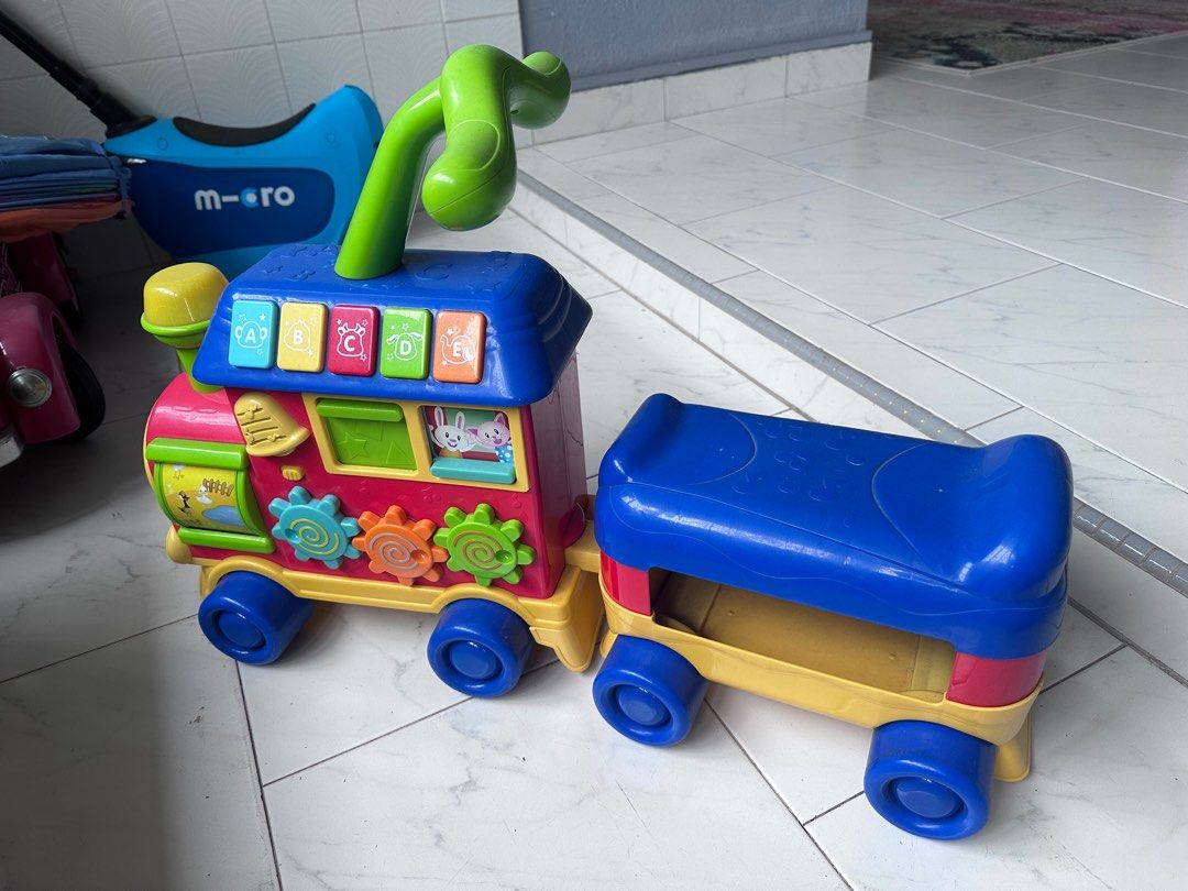 VTech Sit-to-Stand Train, Babies & Kids, Infant Playtime on Carousell