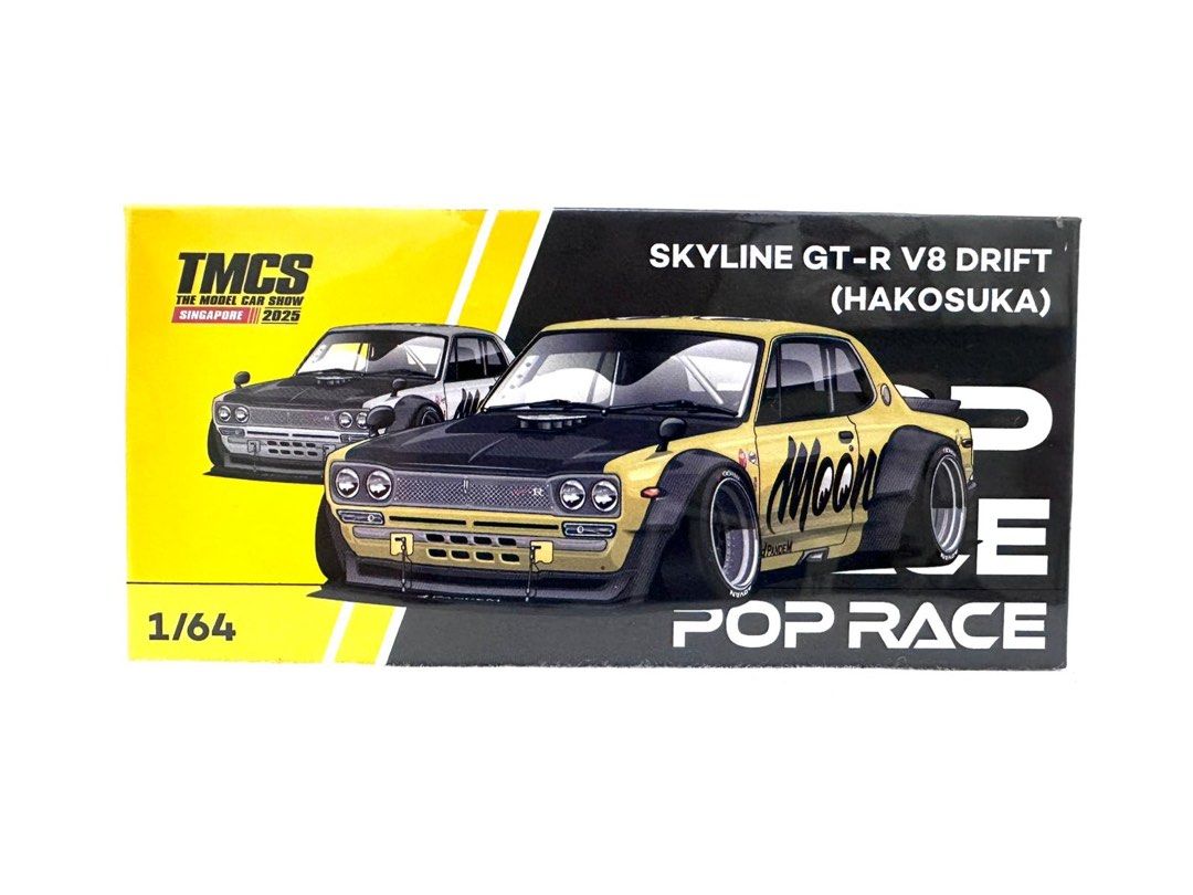「現時點236舖 A42 / E2 格」Pop Race 1/64 SKyline GT-R V8 Drift Hakosuka TMCS ...