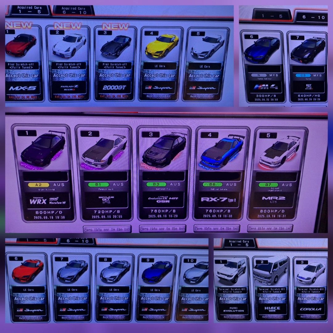 灣岸6rr A2 GC8 B1 r32 爆鬼 e9 rx7 mr2 🔥 多牌 錶 滿匹卷×3 絕版GRsuper 賬號, 電子遊戲, 電子遊戲 ...