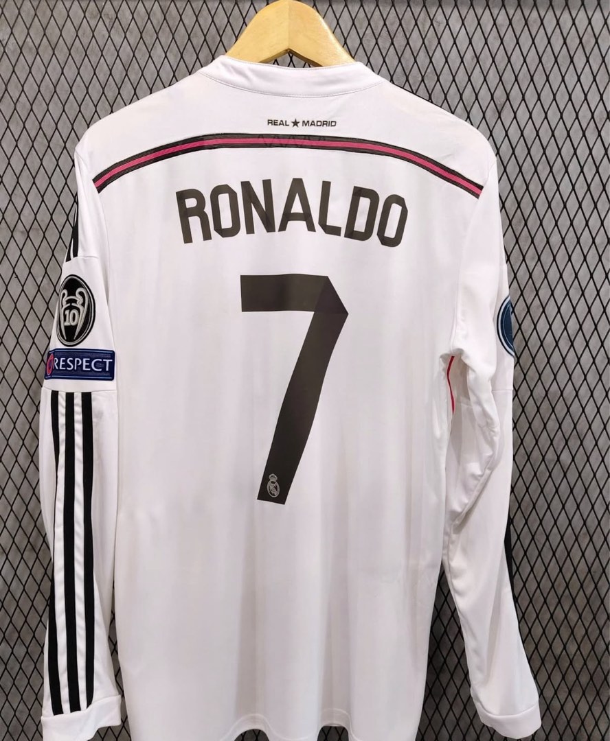 #7 CR7 Cristiano Ronaldo #7 CR7 Cristiano Ronaldo REAL MADRID HOME 2014 ...