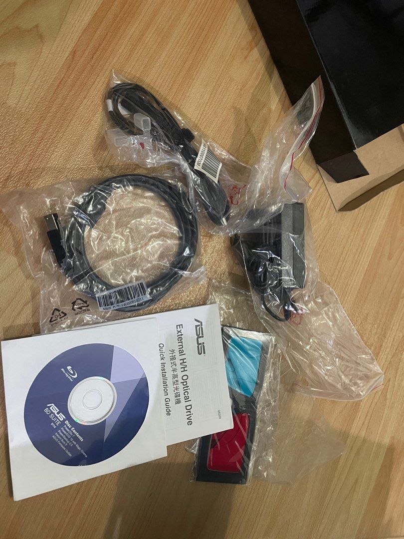 ASUS 12x Blu-Ray Writer with USB 3.1 Gen 1 ASUS BW-12D1S-U, Computers & Tech, Parts ...