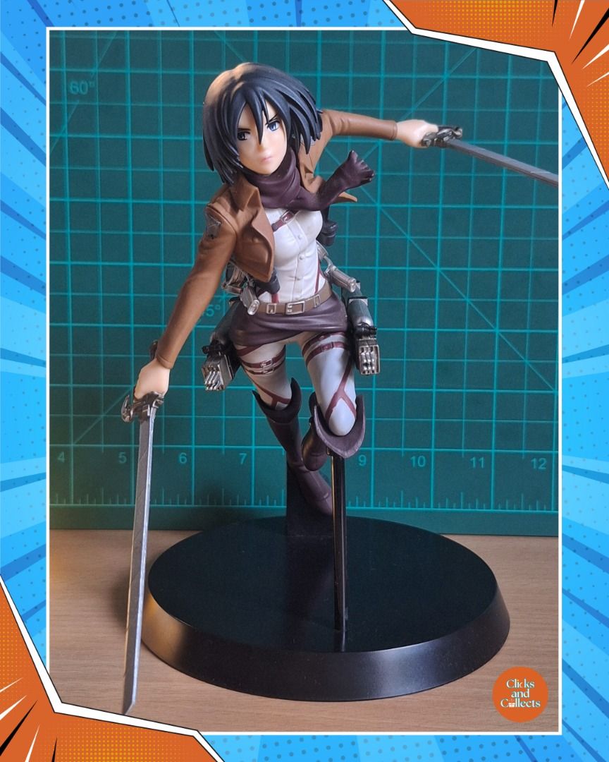 Attack on Titan AoT Mikasa Ackerman Anime Figure SEGA SPM, Hobbies ...