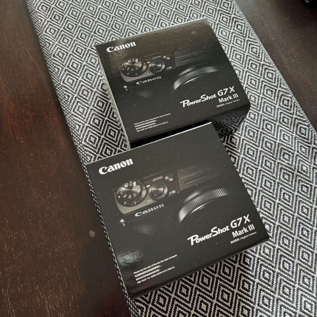 Canon G7X M3 Mark 3 MIII [Black] + 256GB Memory Card, Photography ...