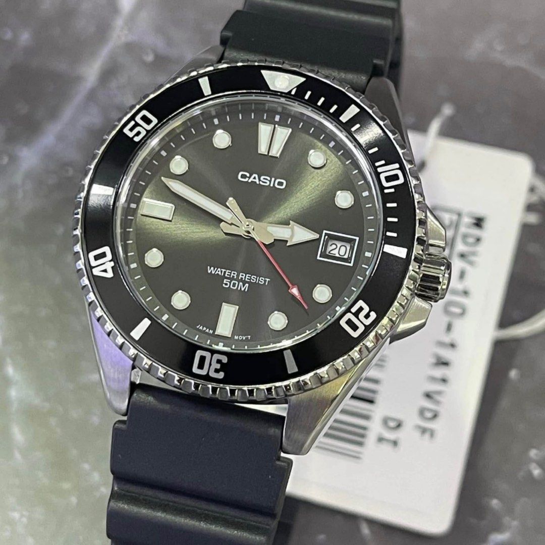 Casio Duro MDV10-1A1, Men's Fashion, Watches & Accessories, Watches on ...