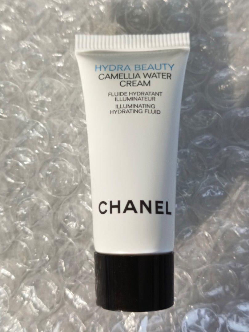 Chanel 5ml hydra beauty camellia water cream illuminating hydrating fluid, Beauty & Personal ...