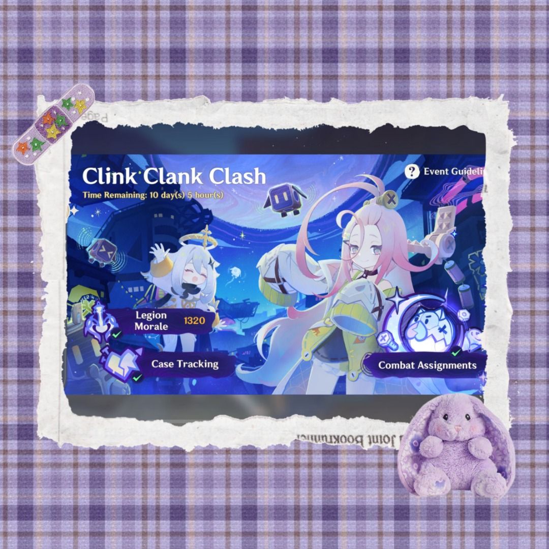 Clink Clank Clash | full event genshin impact pilot, Video Gaming ...